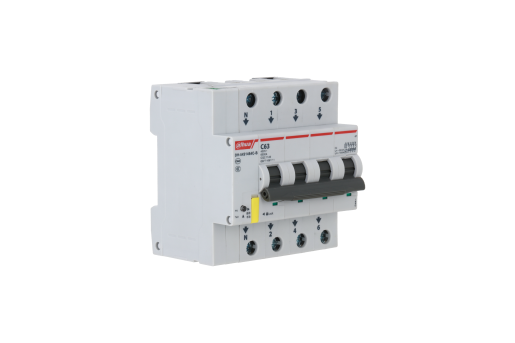 大华智能微型断路器4P63A带漏保_DH-IAS1464C-63B100-浙江大华技术股份有限公司
